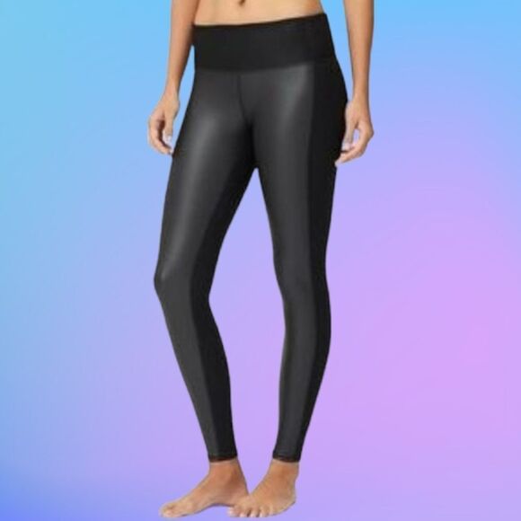Athleta Faux Leather Leggings